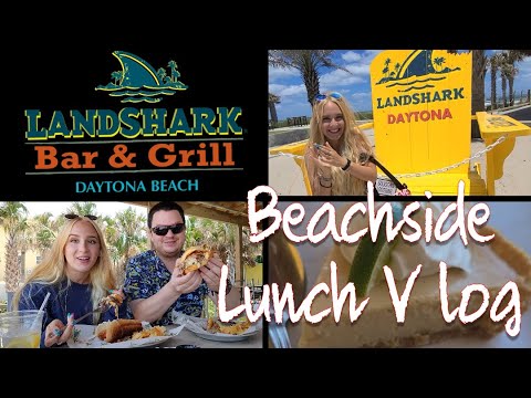 LANDSHARK BAR AND GRILL: Daytona Beach, Beachfront Dining, Lunch by the Ocean