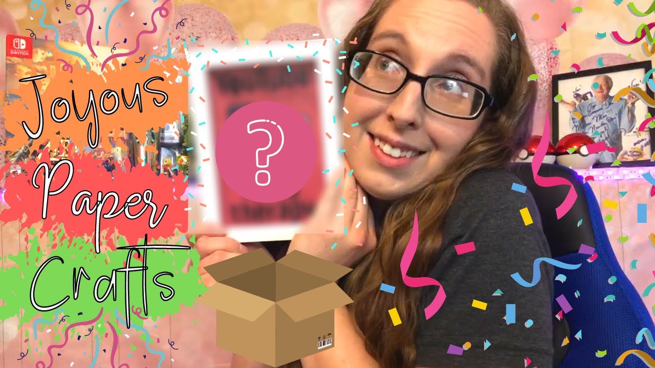 JoyousPaperCrafts Surprise Unboxing // Gaming Shadow Box // Small Business Support // Etsy Store