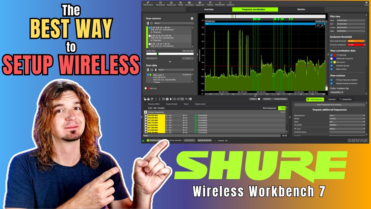 Shure Wireless Workbench 7 - Full Beginner's Guide
