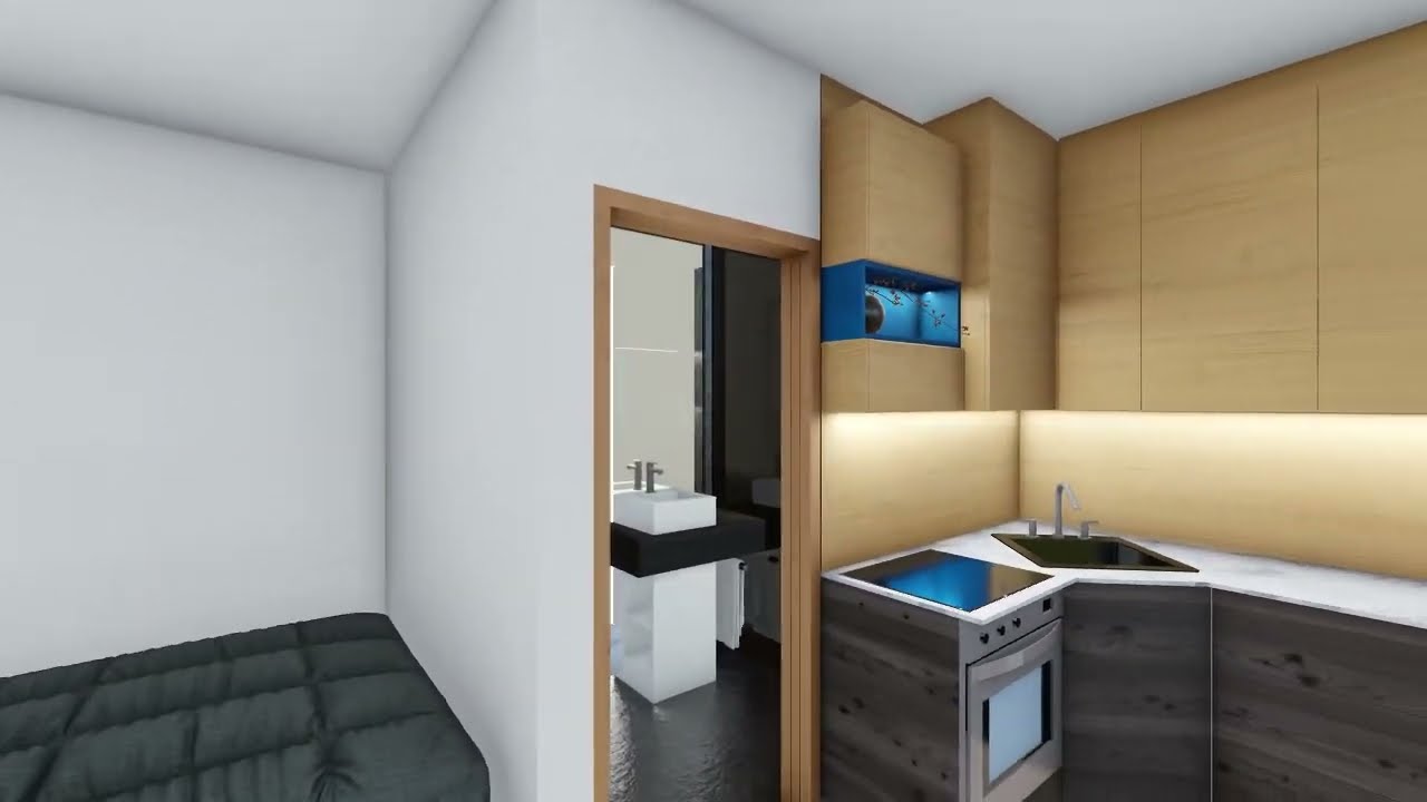 Student housing container