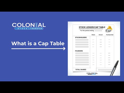 What is a Cap Table