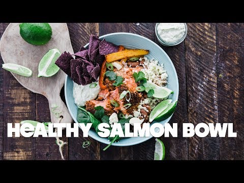 Sheet Pan Salmon Bowl Recipe