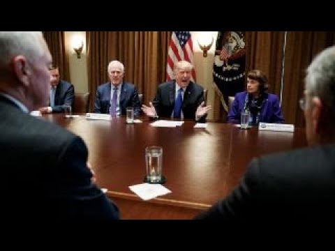 Trump meets with bipartisan lawmakers on school safety