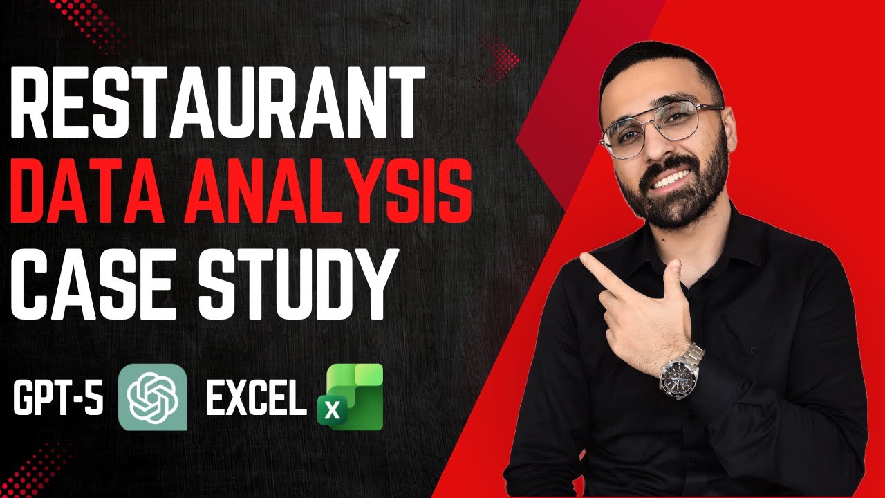 How I Used Excel & ChatGPT to Optimize Business | Restaurant Data Analysis Case Study