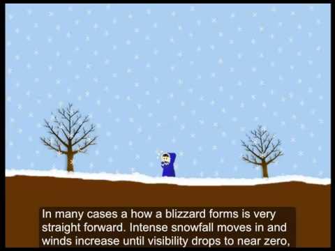 What is a blizzard?