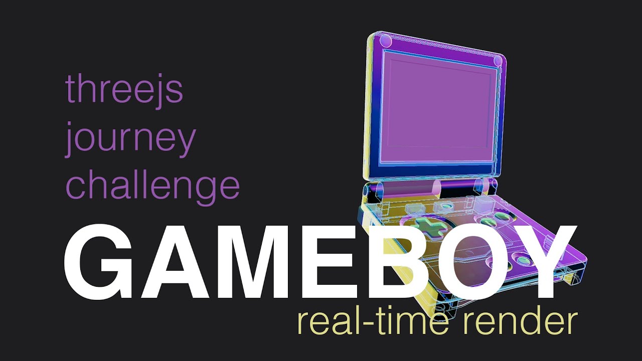 Game Boy - Threejs Journey Challenge Devlog