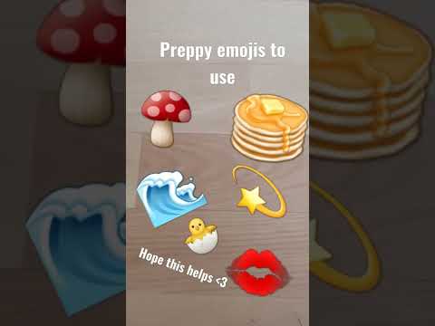 preppy emojis to use