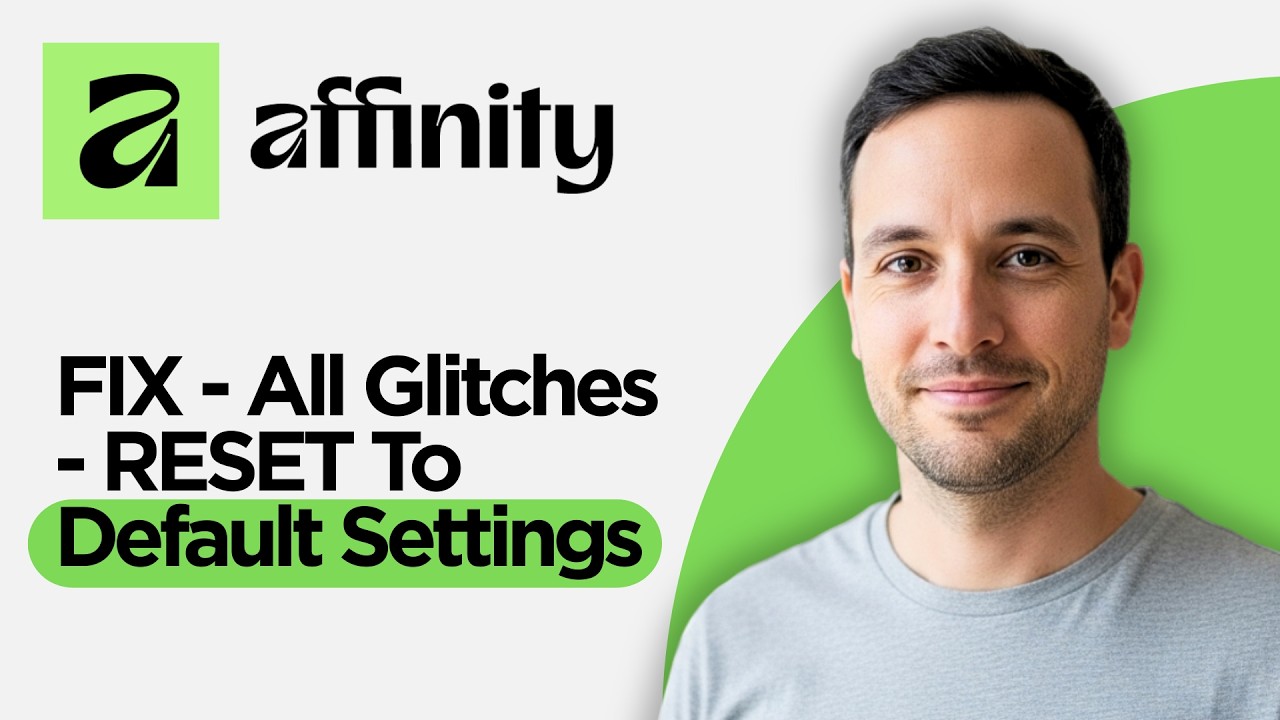 FIX - All Affinity Glitches | How to RESET Affinity to Default Settings (2026 Full Guide)