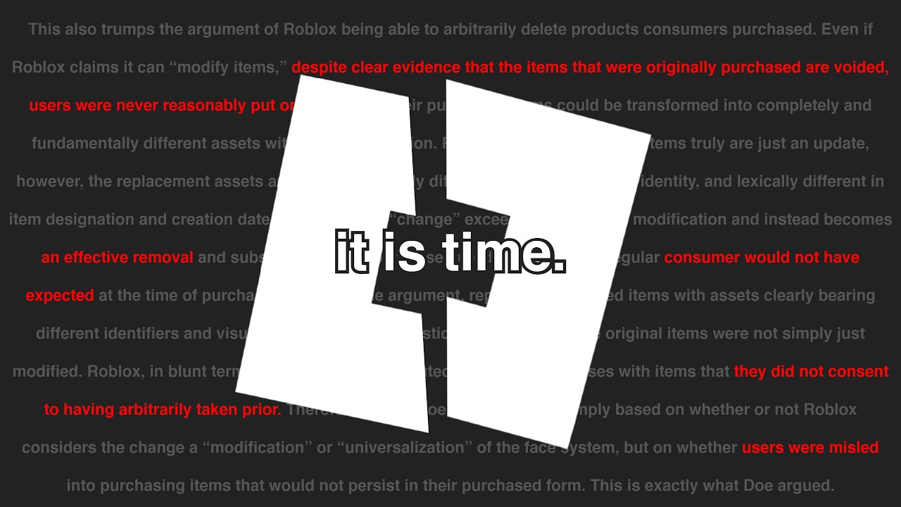 i want to sue roblox; here's my case.