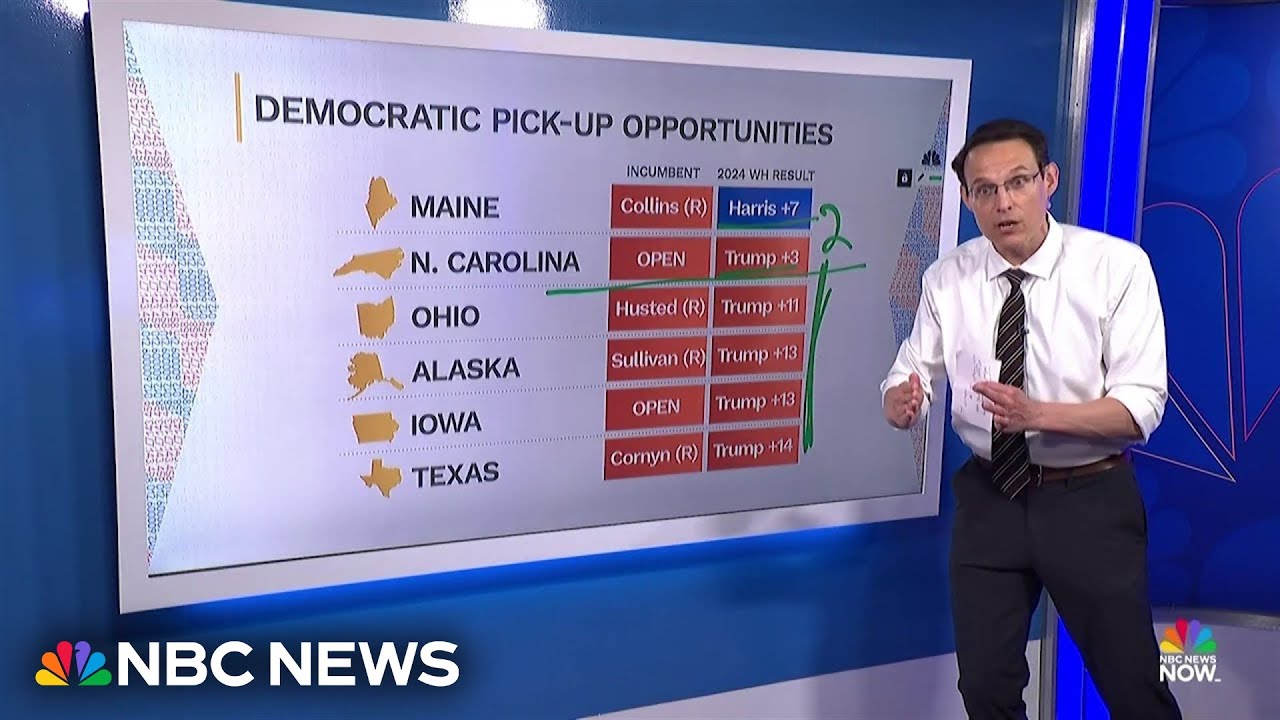 Kornacki analyzes what it will take for Democrats to win back the Senate