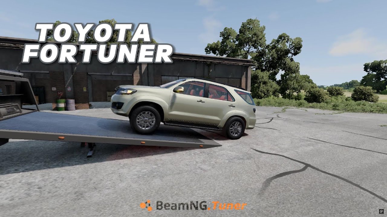 (PAID) 2012 Toyota Fortuner AN60 mod BeamNGTuner Official upload 1.7 ...