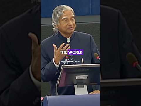 A. P. J. Abdul Kalam iconic speech at European Union