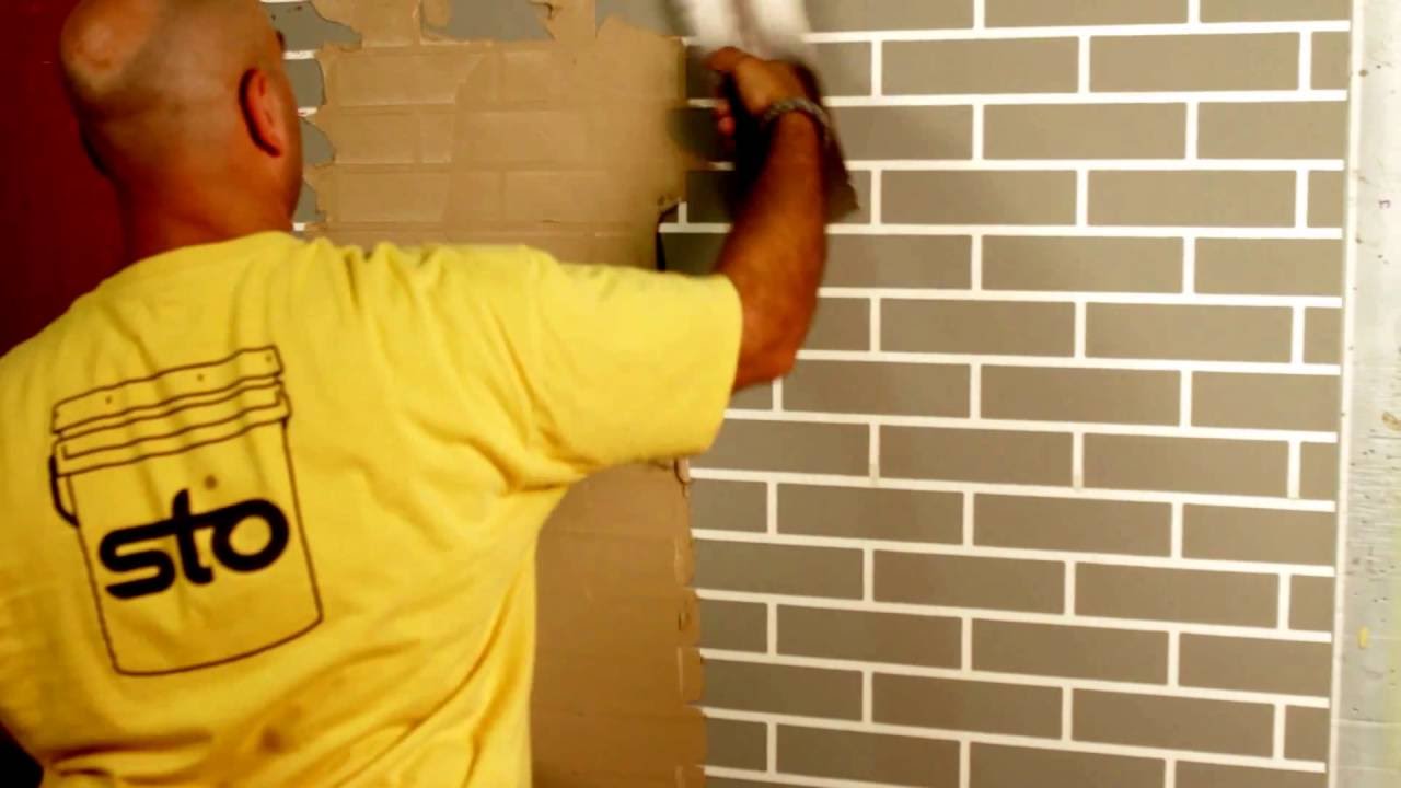 StoSignature Brick | Colored Aggregate Technique