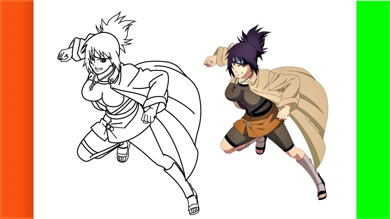 How To Draw Anko Mitarashi | Naruto Shippuden