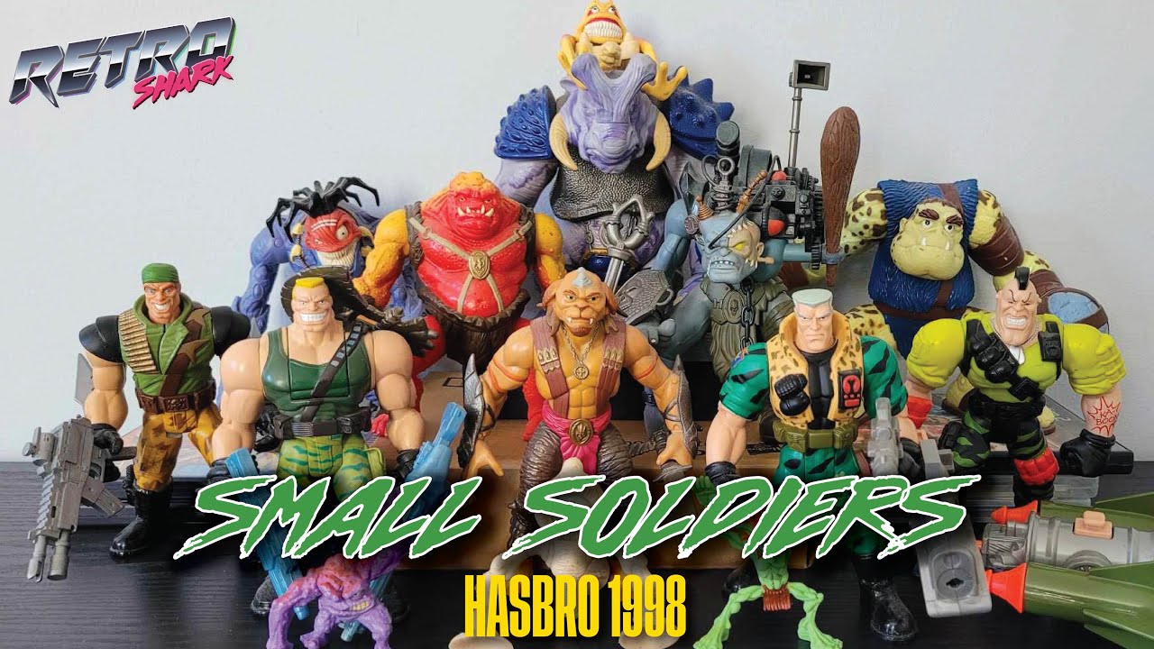 Small Soldiers Collection Hasbro 1998 Review | Commando Elites & Gorgonites - RetroShArK