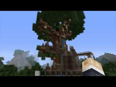 Minecraft God Tree Treehouse Minecraft Map
