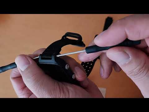 SEE Me Replace Garmin Approach S20 Crappy plastic Watch Band with Preferred Nylon Band Easily Fast🔥💥