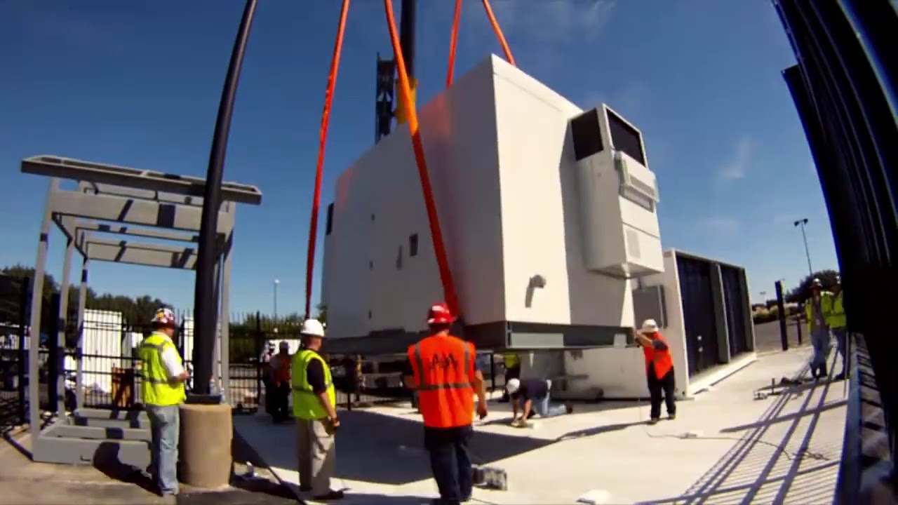 Time Lapse of Dell Modular Data Center Build in Austin