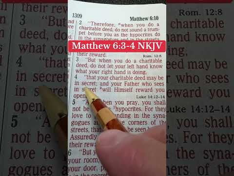 Matthew 6:3-4 NKJV #bibleverse #biblestudy #bible #biblia #biblereading #gospel #faith #prayer #fyp