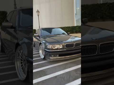 BMW 740iL video shot