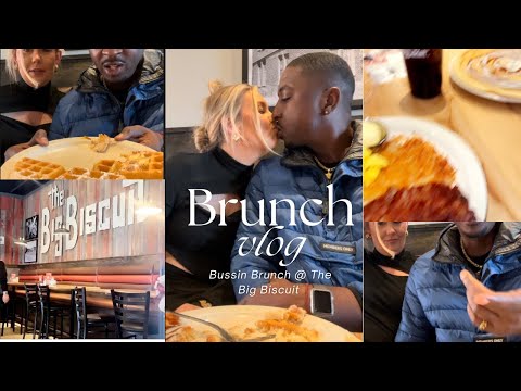 Bussin Brunch @ The Big Biscuit ????????????#BrunchDate #Fyp #Trending