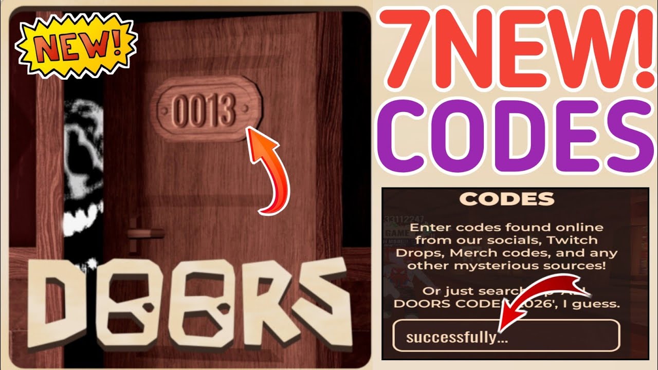 ⚠️ LATEST ⚠️ ALL WORKING CODES For Doors in May 2026 - Roblox Doors Codes 2026