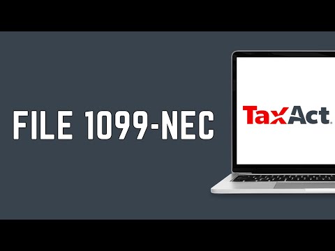 What Is A 1099-NEC On TaxAct 2024 | File 1099-NEC