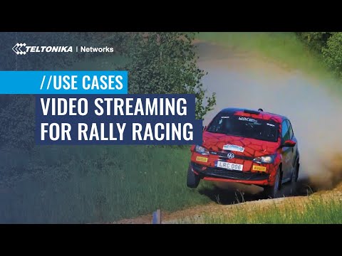 Video Streaming Use Case for Rally Racing