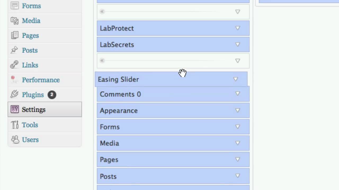 Feature Spotlight - Admin Menu Editor
