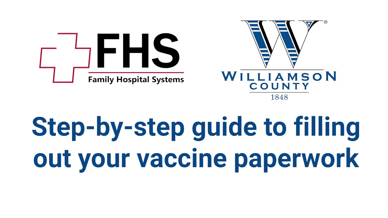 How to Fill Out COVID-19 Vaccine Forms