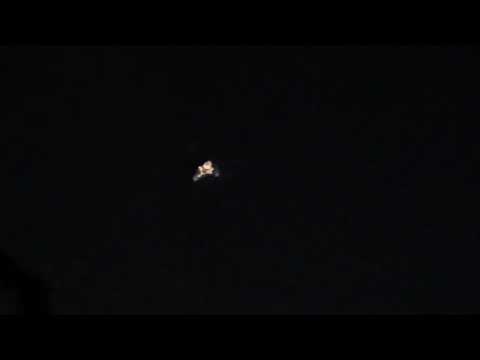 NASA SpaceX Crew-8 launch as seen from downtown Orlando, Florida.