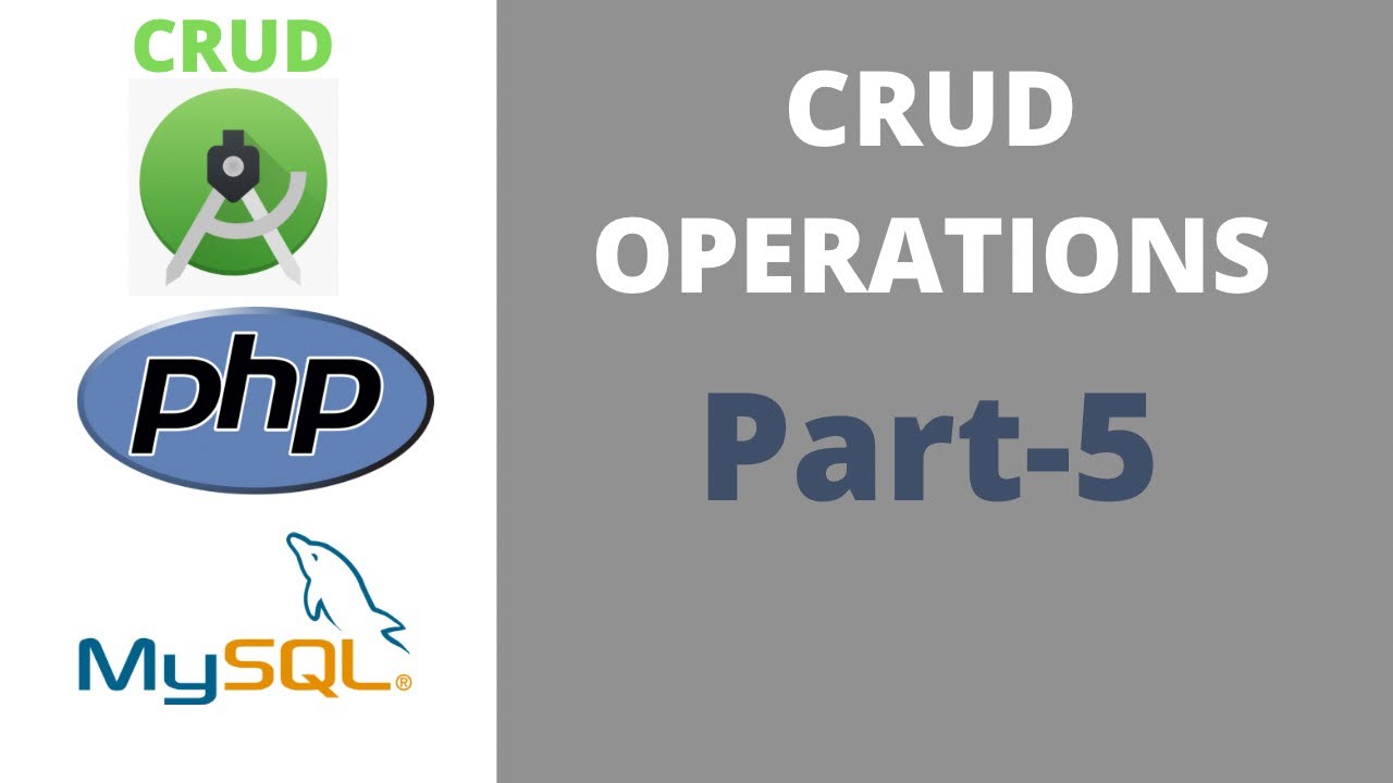 Android Studio Php My Sql CRUD | Updating Data in  Database | Code The World