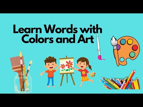 Learn Words with "Colors" and "Art" | Boost Vocabulary