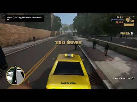 GTA III: Definitive Edition - A New Meaning To Taxi Driver