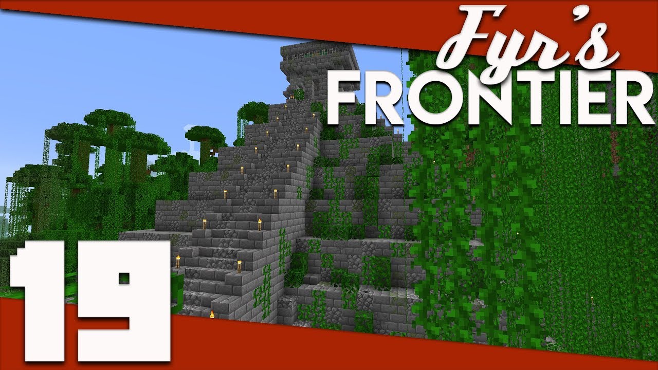 Minecraft: Fyr's Frontier - 019 - Building an Aztec Temple | Minecraft 1.14 Singleplayer Survival