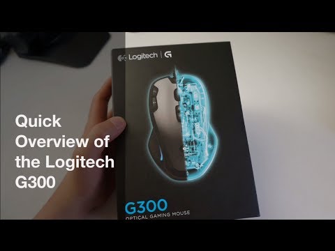 Quick overview of the Logitech G300 Gaming Mouse