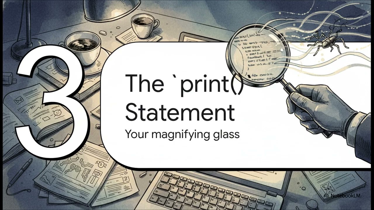 Python for Beginners - Lesson 18: Debugging (From Bug Hunter to Code Master)