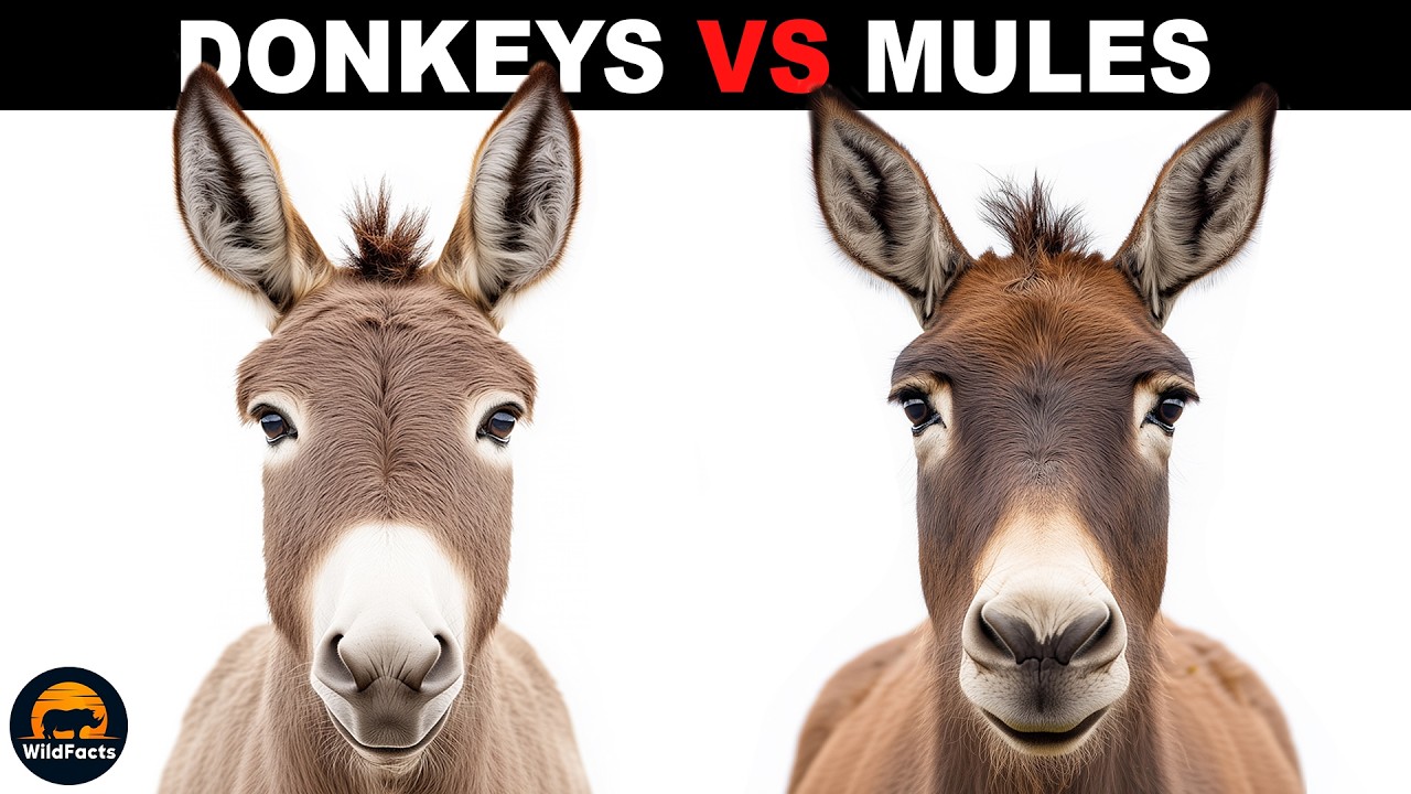 What Is The Difference Between Donkeys And Mules?