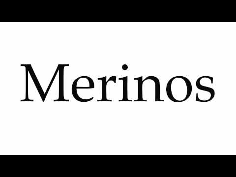 How to Pronounce Merinos