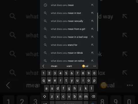 what does uwu mean?