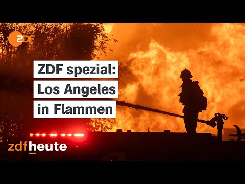 Feuerwehrleute in Kalifornien kämpfen gegen das Inferno | ZDF spezial