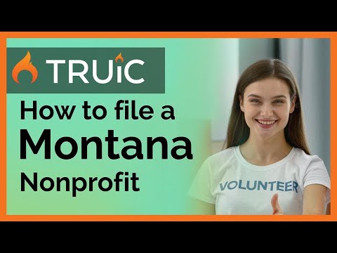 How to start a nonprofit in Montana - 501c3 Organization