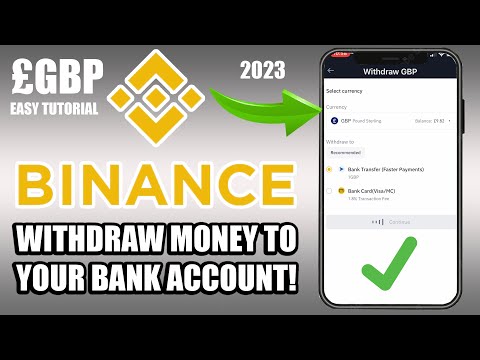 WITHDRAW MONEY EASILY FROM BINANCE TO BANK ACCOUNT UK, USA & MO | 2023 GUIDE