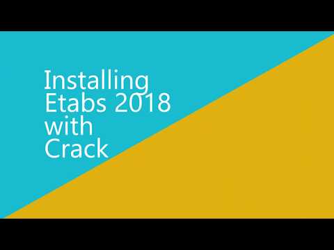 How to install Etabs 2018 18.0.0 x64 bit with Crack