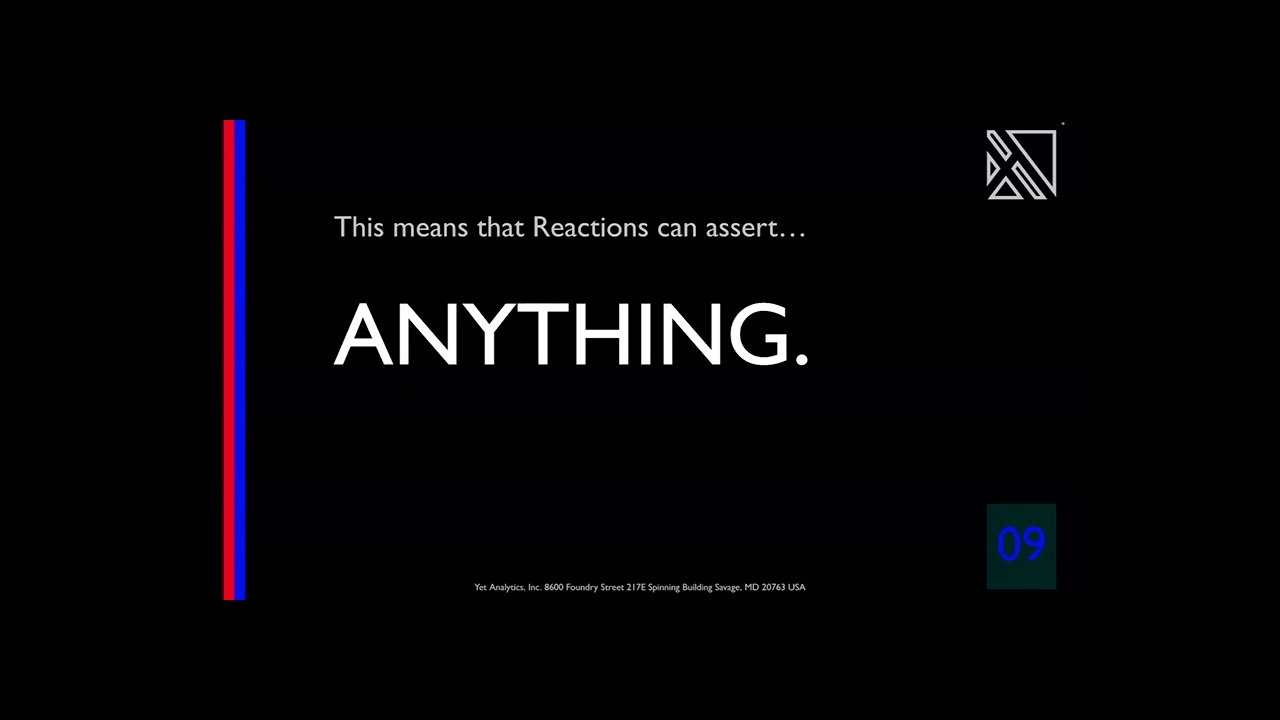 Yet Analytics: Intro to Reactions 2024