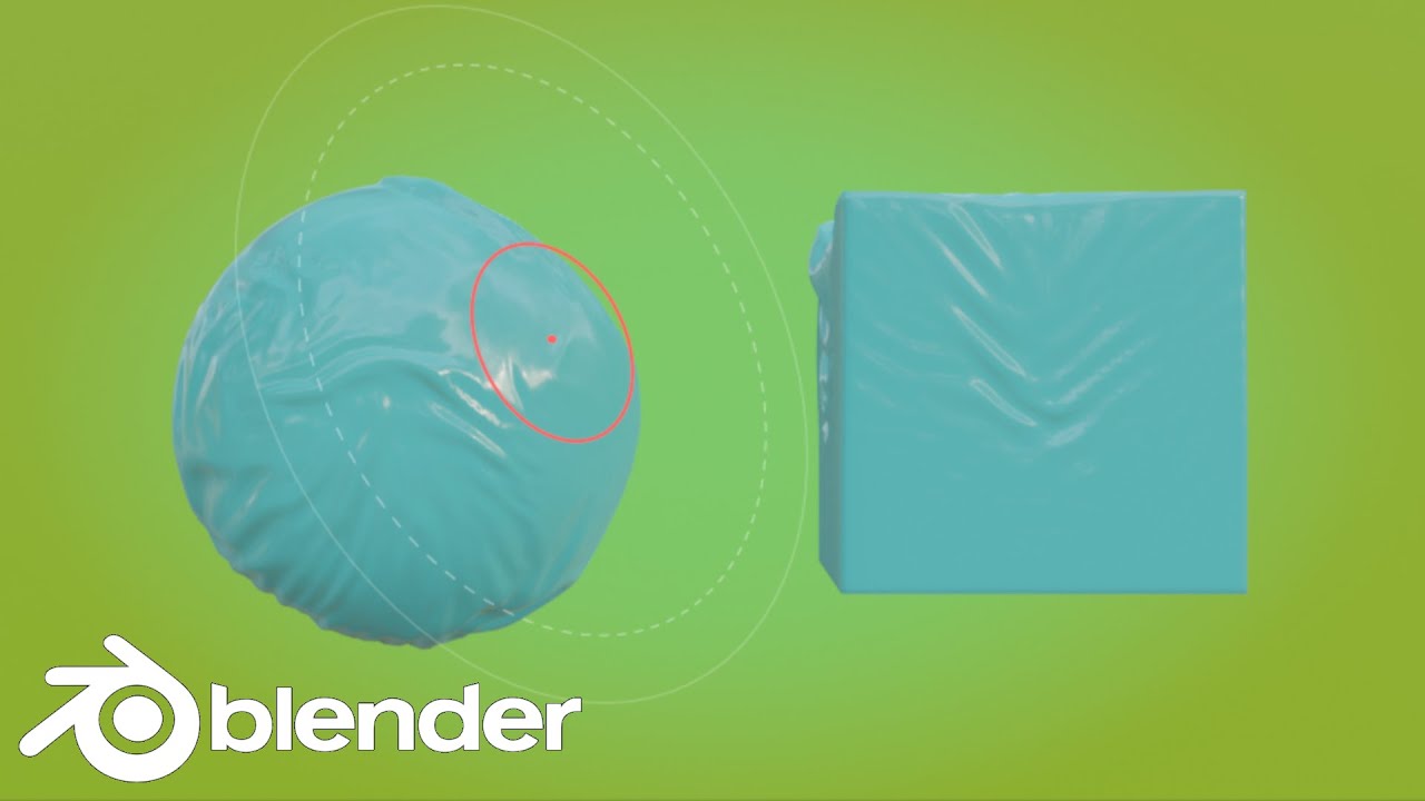 New Cloth Brush In Blender 2.83- Beginner Tutorial