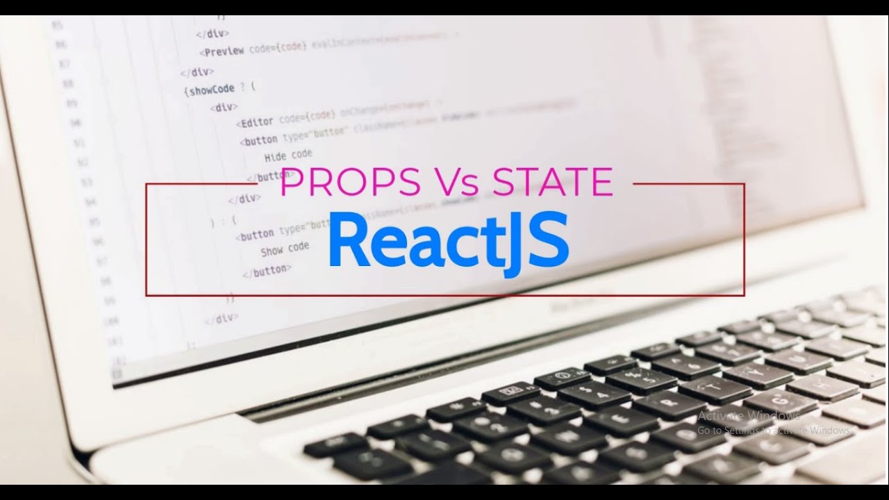 React Native - Props vs State