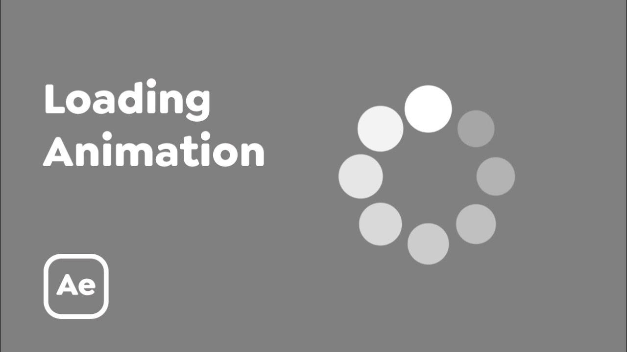 UI Loading Animation [After Effects Tutorial]