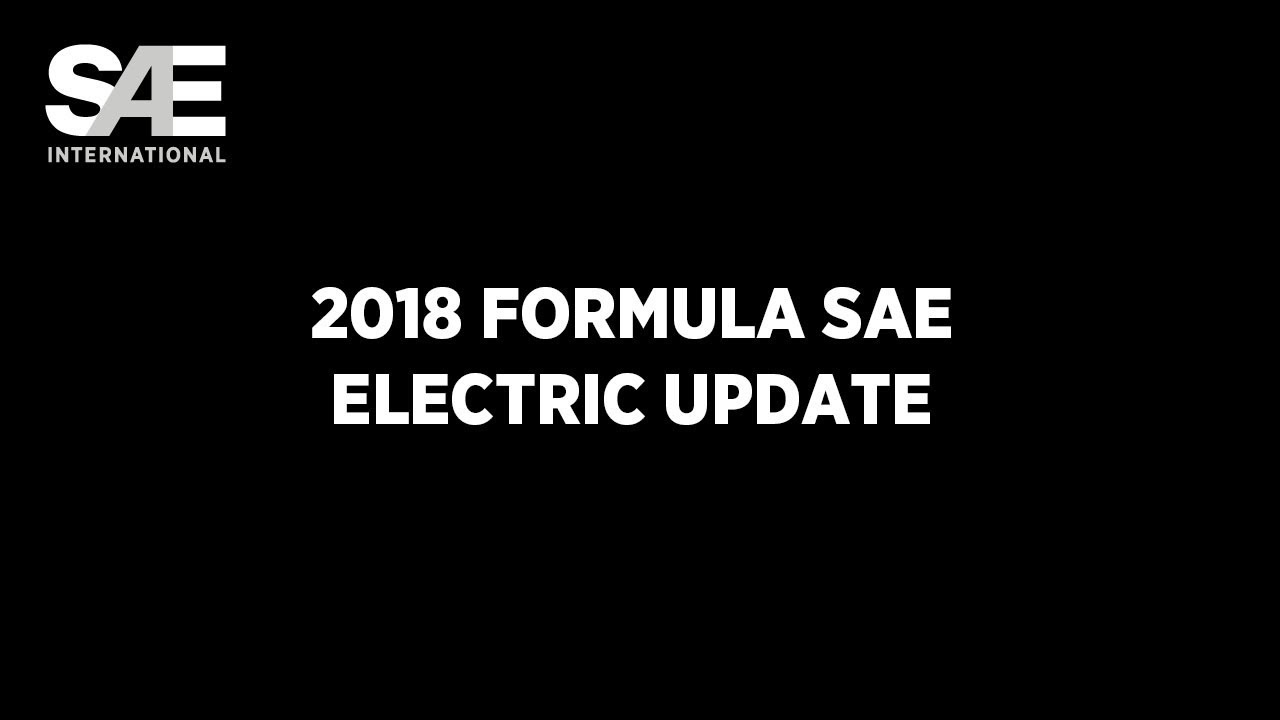 2018 Formula SAE Electric Update