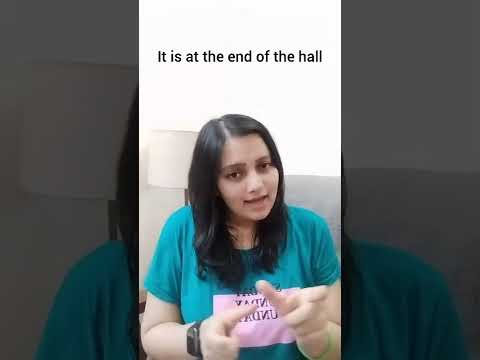 Down the hall meaning and explanation in hindi